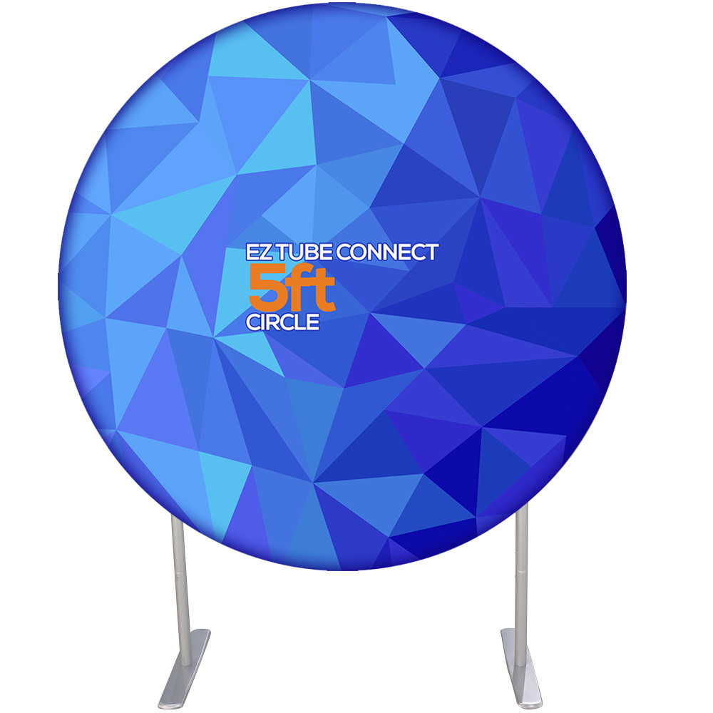 5 ft. EZ Tube® Connect Circle Single-Sided (Graphic Package) - Large ...