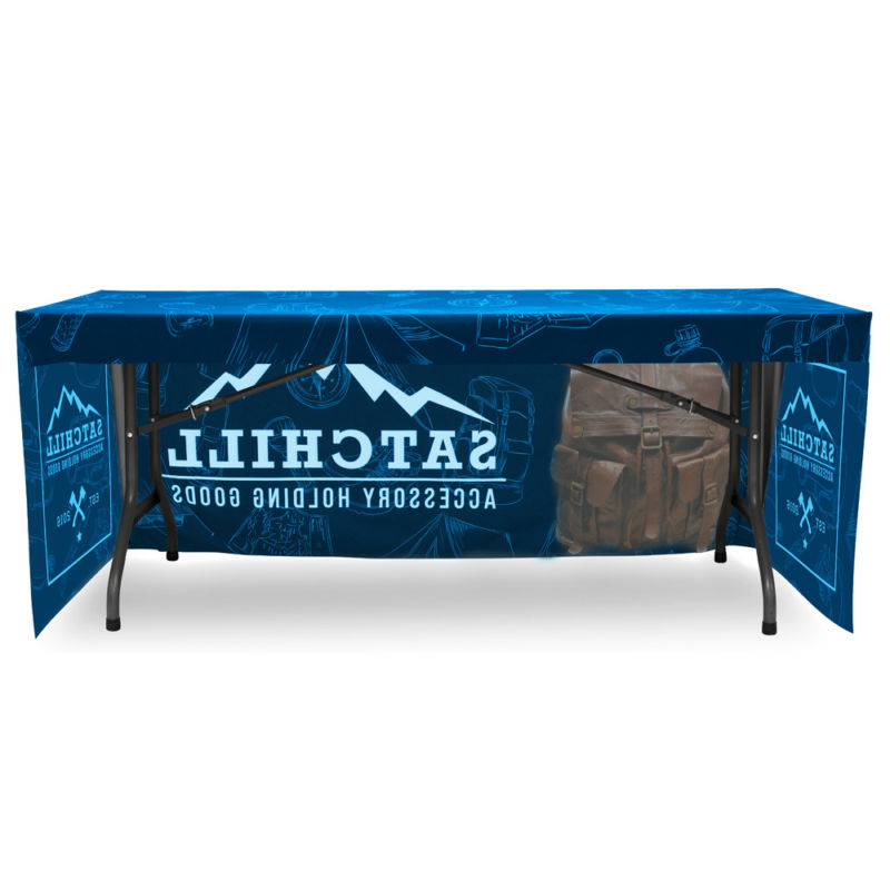Fitted Table Throw with Dye Sub Print - Large Format - Offset Printing ...