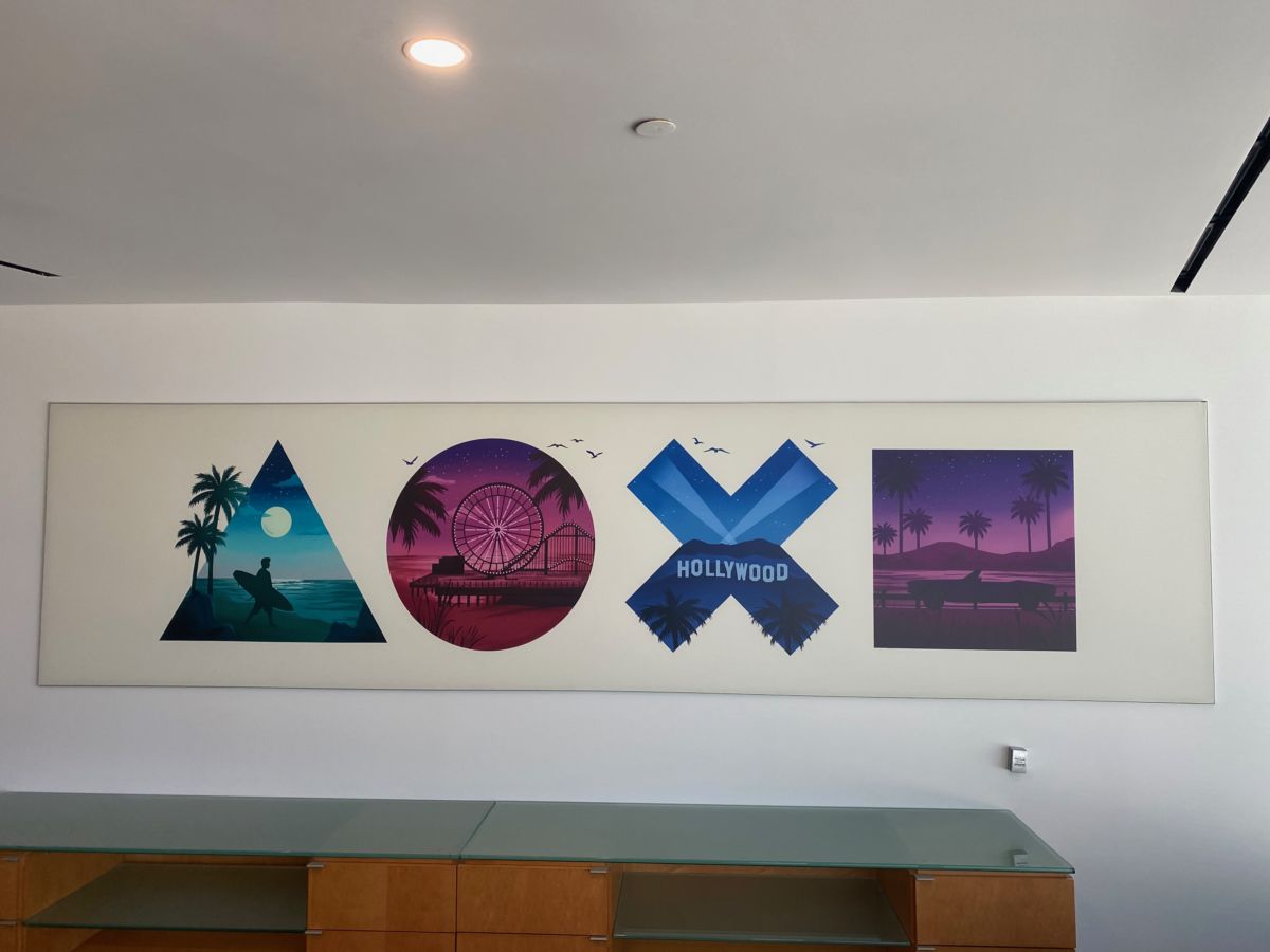 Sony Playstation SEG Graphics - Large Format - Offset Printing - Labels