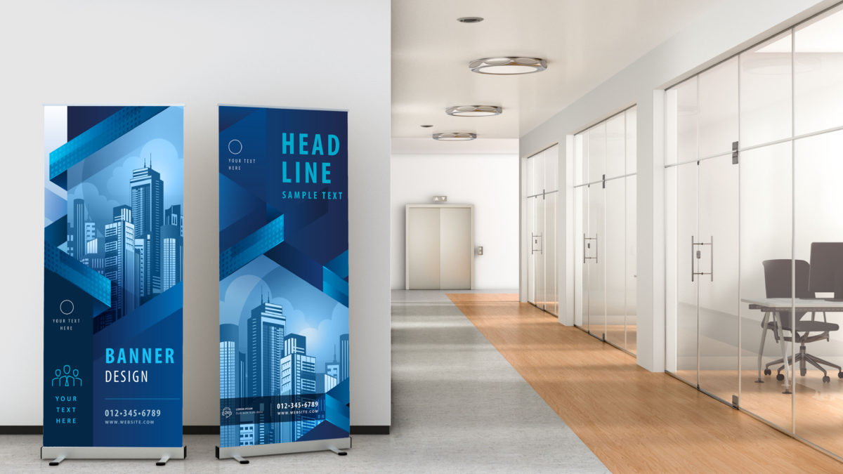 Banner Stands - Large Format - Offset Printing - Labels
