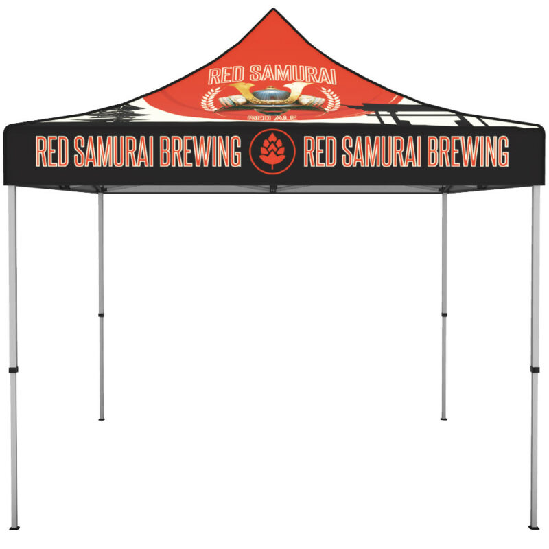 ONE CHOICE® 10ft. Steel Canopy Tent - Large Format - Offset Printing ...