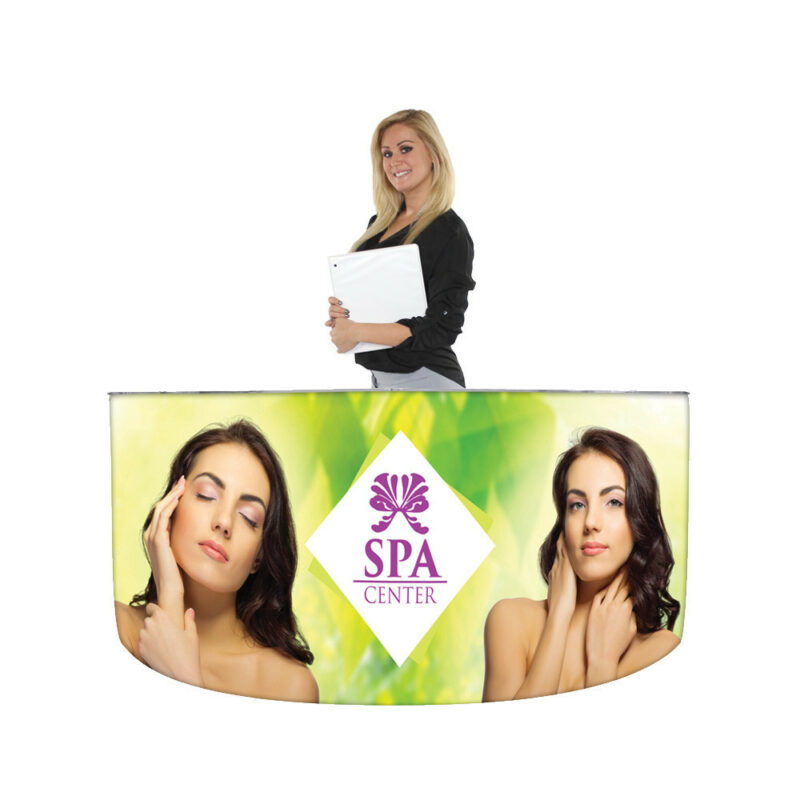 EZ Fabric Counter Curved Quad - Large Format - Offset Printing - Labels