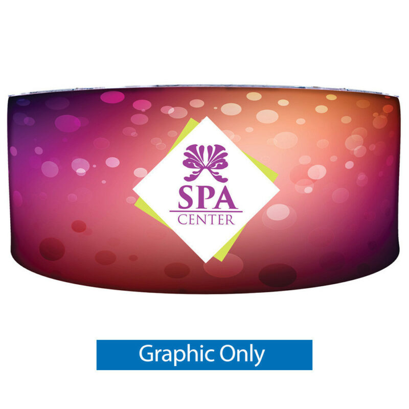 EZ Fabric Counter Curved Triple - Large Format - Offset Printing - Labels