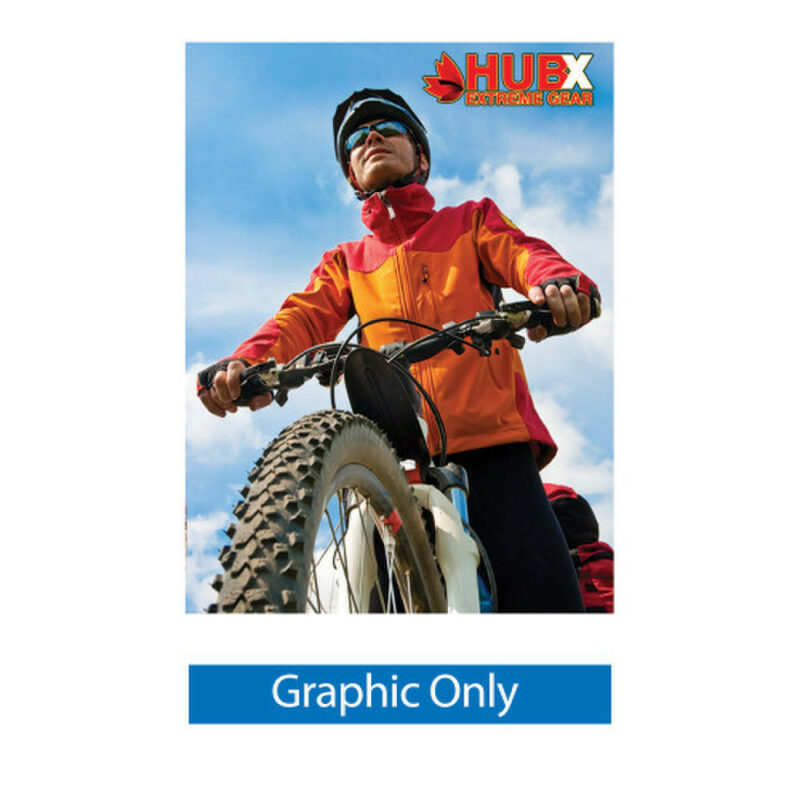 5 x 7.5 ft. RPL Fabric Pop Up Display Straight - Large Format - Offset ...