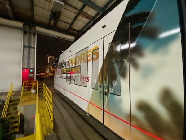 Padres MTS Trolley Wrap - Large Format - Offset Printing - Labels